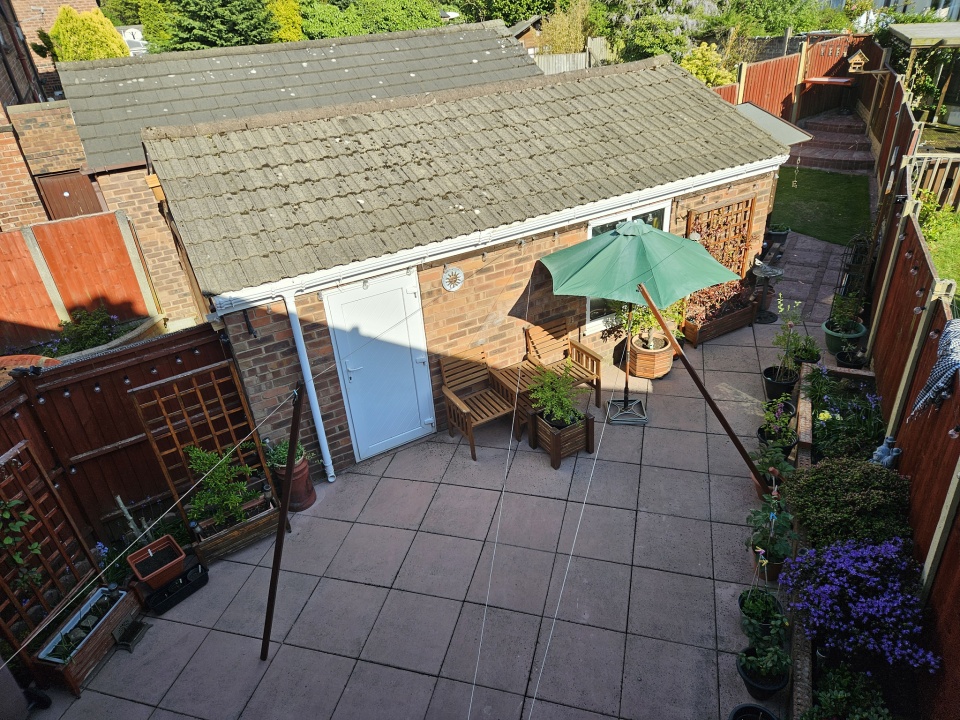 A different view of our back garden | MarilynParker | Blipfoto