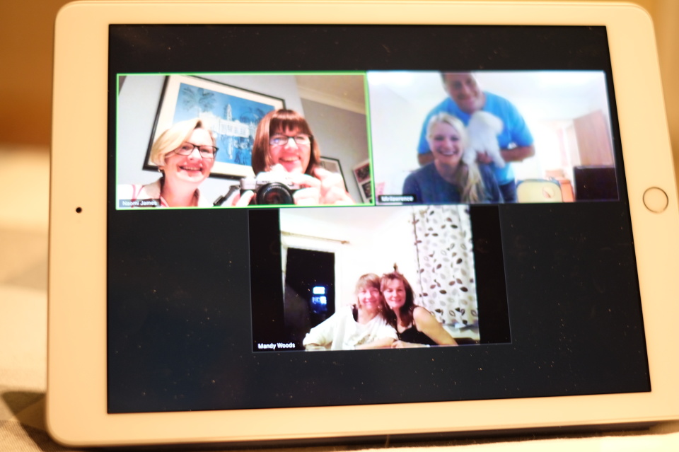 Zoom dinner party | Emsie | Blipfoto