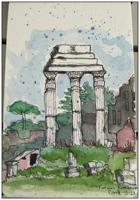 Forum Romanum, as seen in 2023 | Ilja | Blipfoto