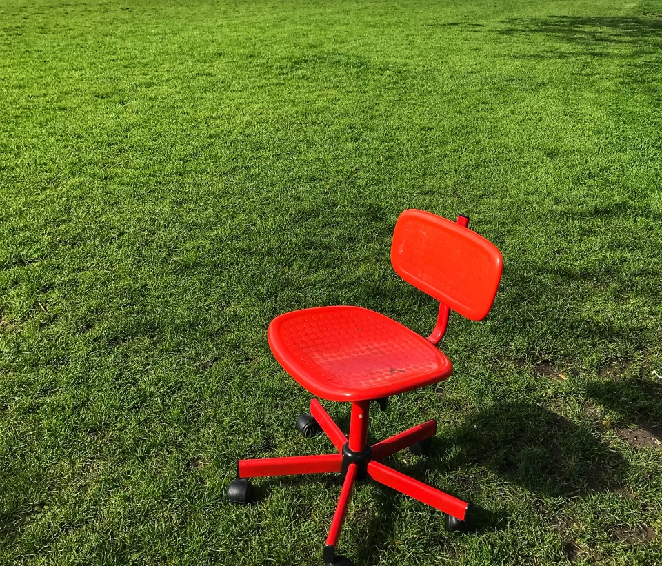Little Red Chair | LadyFindhorn | Blipfoto