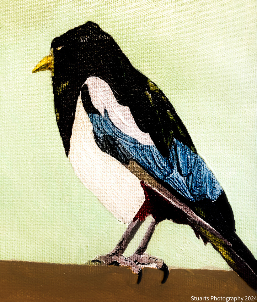 Magpie (painting) | Stuart46 | Blipfoto