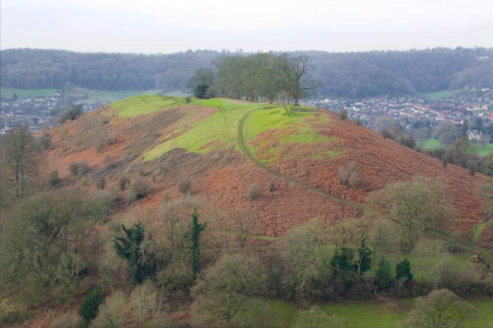 Downham Hill from Uley Hill Fort | Incredibish | Blipfoto