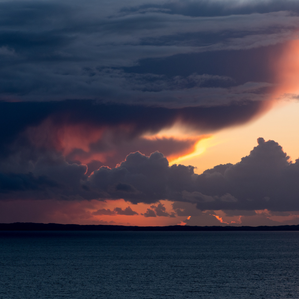 Fiery clouds | Treshnish | Blipfoto