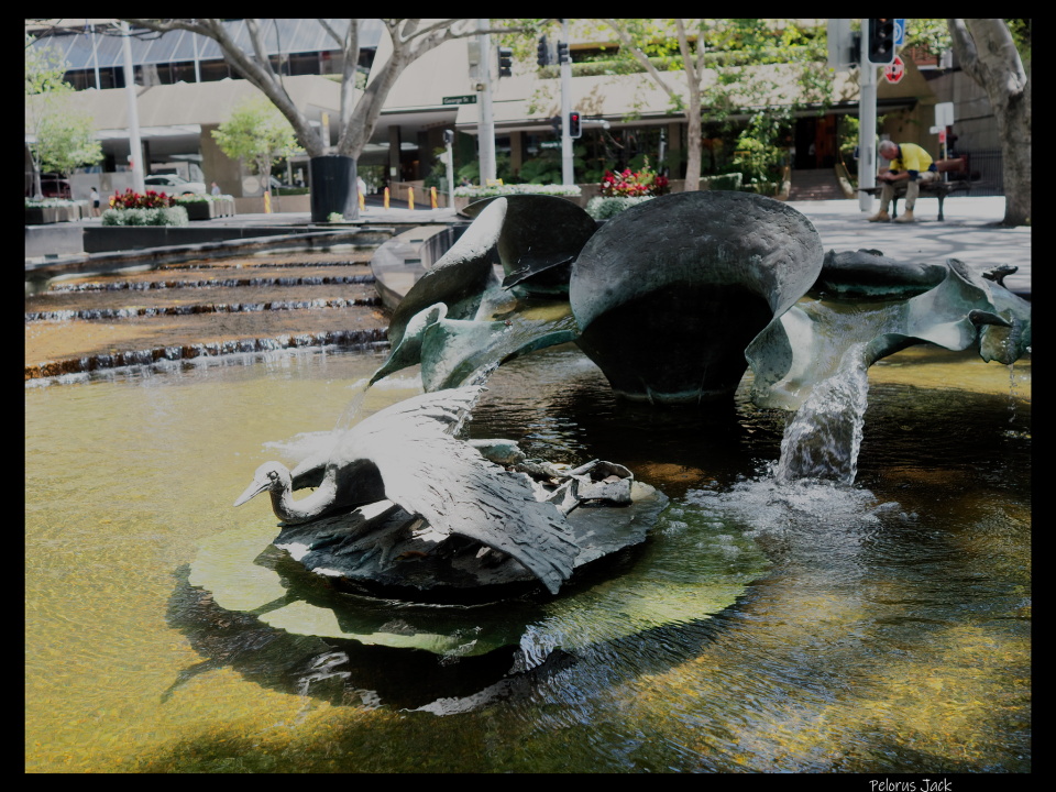 Tank Stream fountain. | PelorusJack | Blipfoto