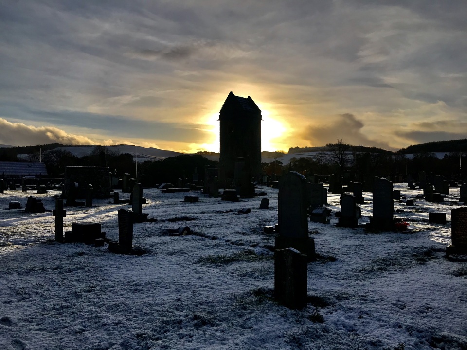 Graveyard Sunset | PeaceYank | Blipfoto