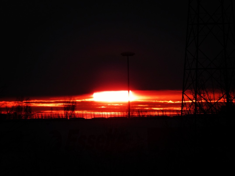 Sun rising through the dark | Marco63 | Blipfoto