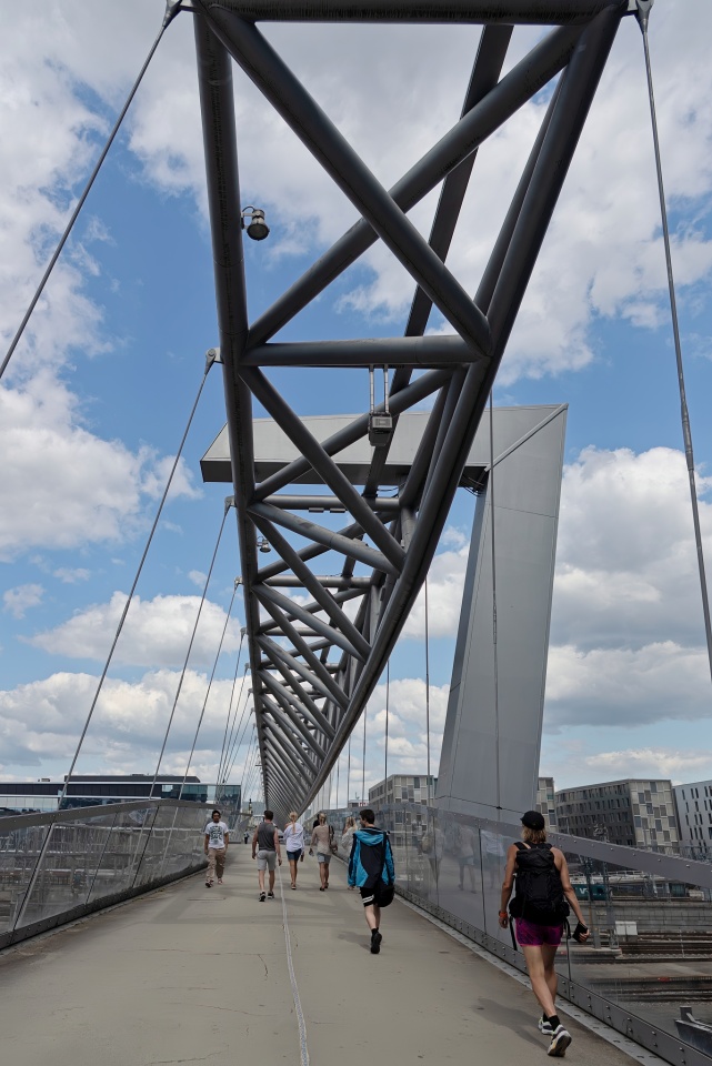 My beloved Oslo - Akrobaten pedestrian bridge | IngunnInOslo | Blipfoto