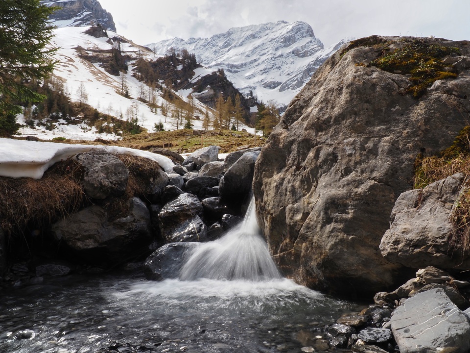 Snow Melt in the La Vare Valley and ... | HilarysView | Blipfoto